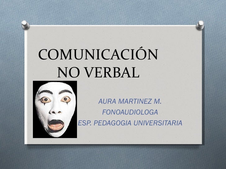 Comunicación No Verbal