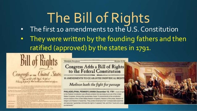 The Bill of Rights Introduction