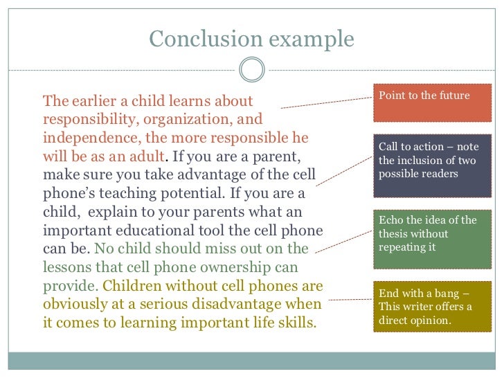 Conclusion Conclusion