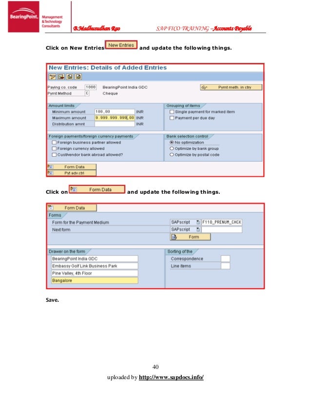House Bank Sap Fico House Bank Configuration house-bank-sap-fico-house-bank-configuration