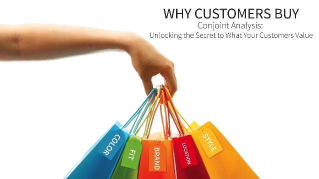 Why Customers Buy | Conjoint Analysis: Unlocking the Secret to What… Why Customers Buy | Conjoint Analysis: Unlocking the Secret to What…