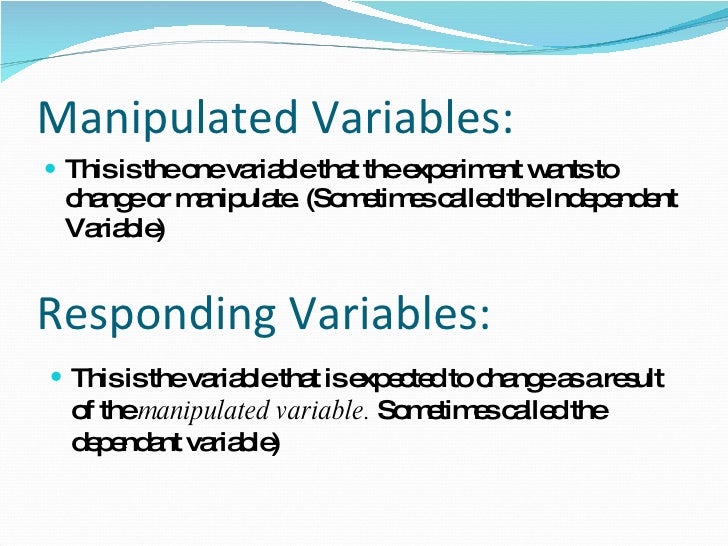 Num 373 Manipulated Variable In Science INVESTINGBB Num 373 Manipulated Variable In Science INVESTINGBB