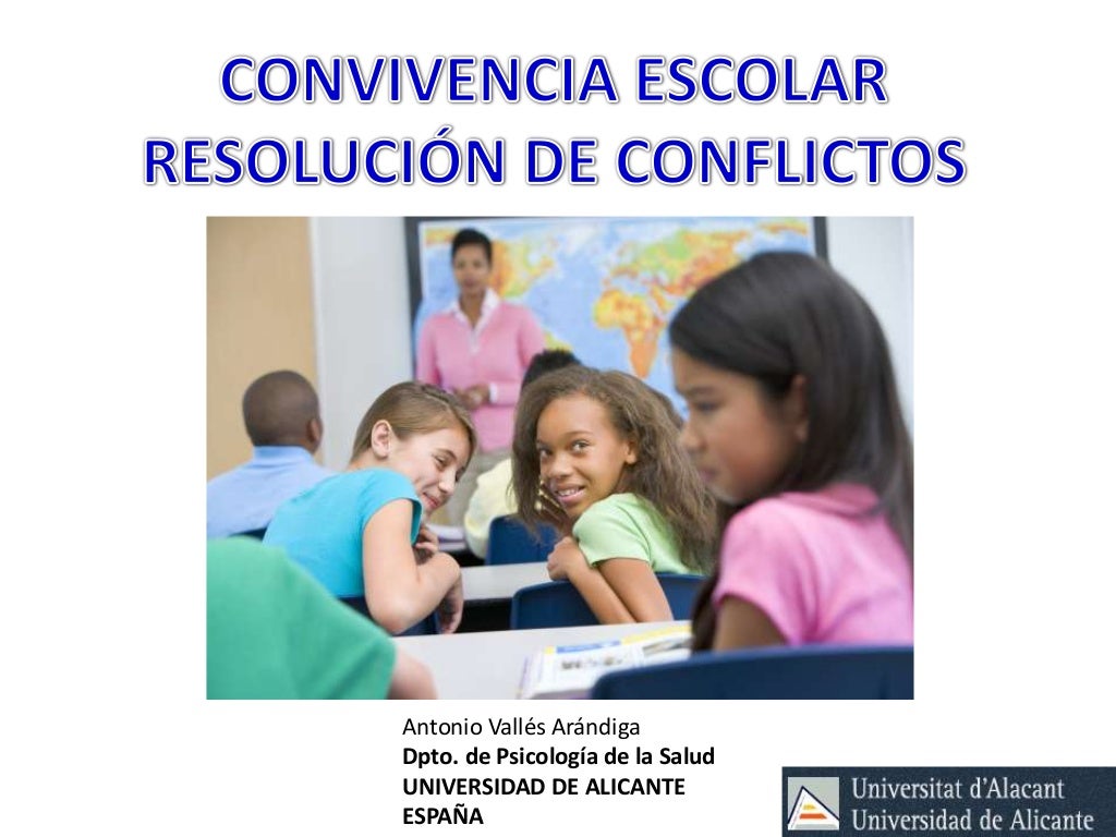 EDUCACION Y TUTORIA ESCOLAR: CONVIVENCIA ESCOLAR Y CONFLICTOS ESCOLARES.