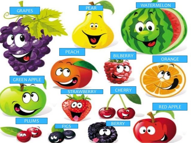 Todas las frutas en inglés y español con imagenes - Imagui
