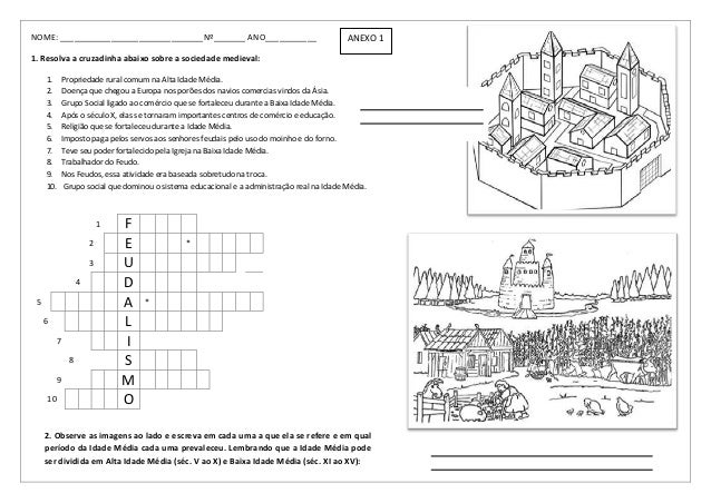Cruzadinha feudalismo