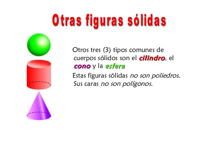 Figuras solidas y sus nombres - Imagui