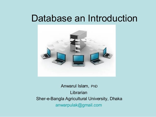 Database An Introduction 2640