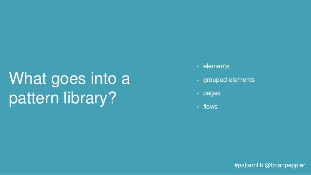 The World Design Design Pattern Libraries