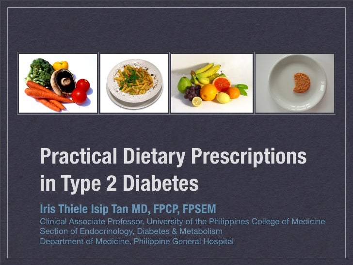Dietary Guidelines: Type 2 Diabetes Dietary Guidelines Dietary Guidelines: Type 2 Diabetes Dietary Guidelines
