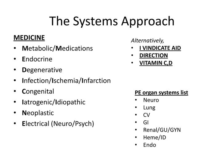 Differential Diagnosis Generation