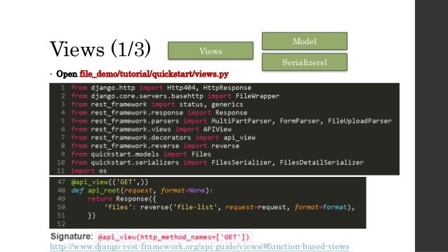 Quickstart Django Rest Framework