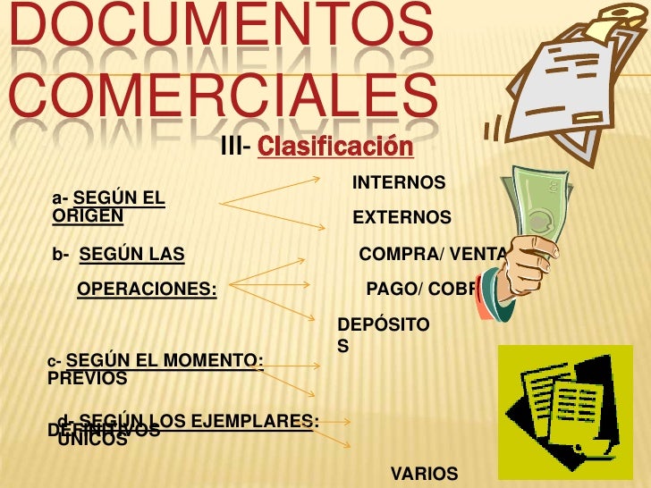 Documentos comerciales