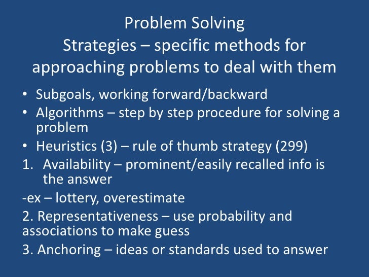 Psychology Problem Solving Reportz725 web fc2 Psychology Problem Solving Reportz725 web fc2