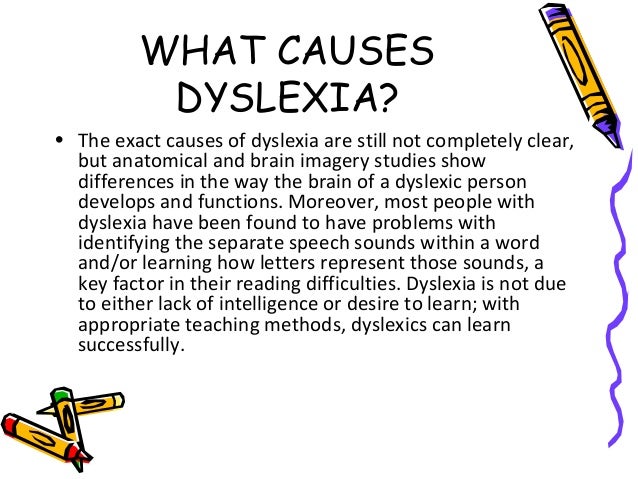 Dyslexia Powerpoint Dyslexia Powerpoint