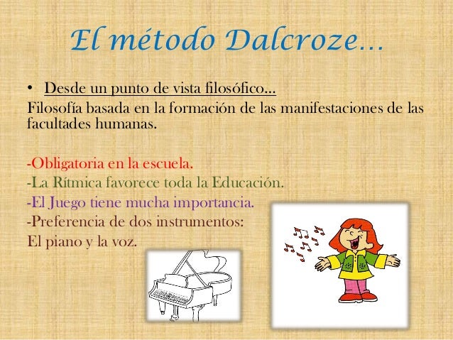 El método dalcroze