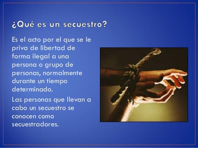 Diapositivas El Secuestro