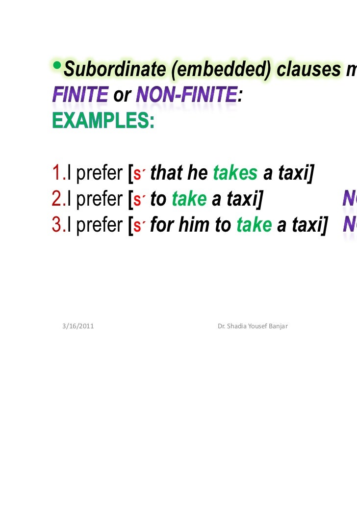 Embedded Clauses Presentation 6