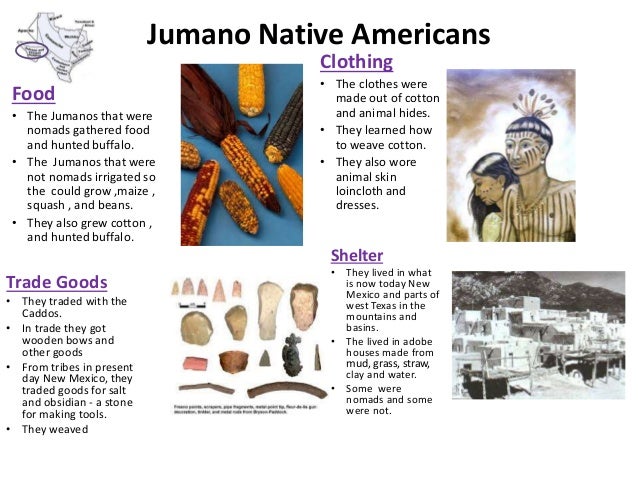 What Type Of Houses Did The Jumano Tribe Live In