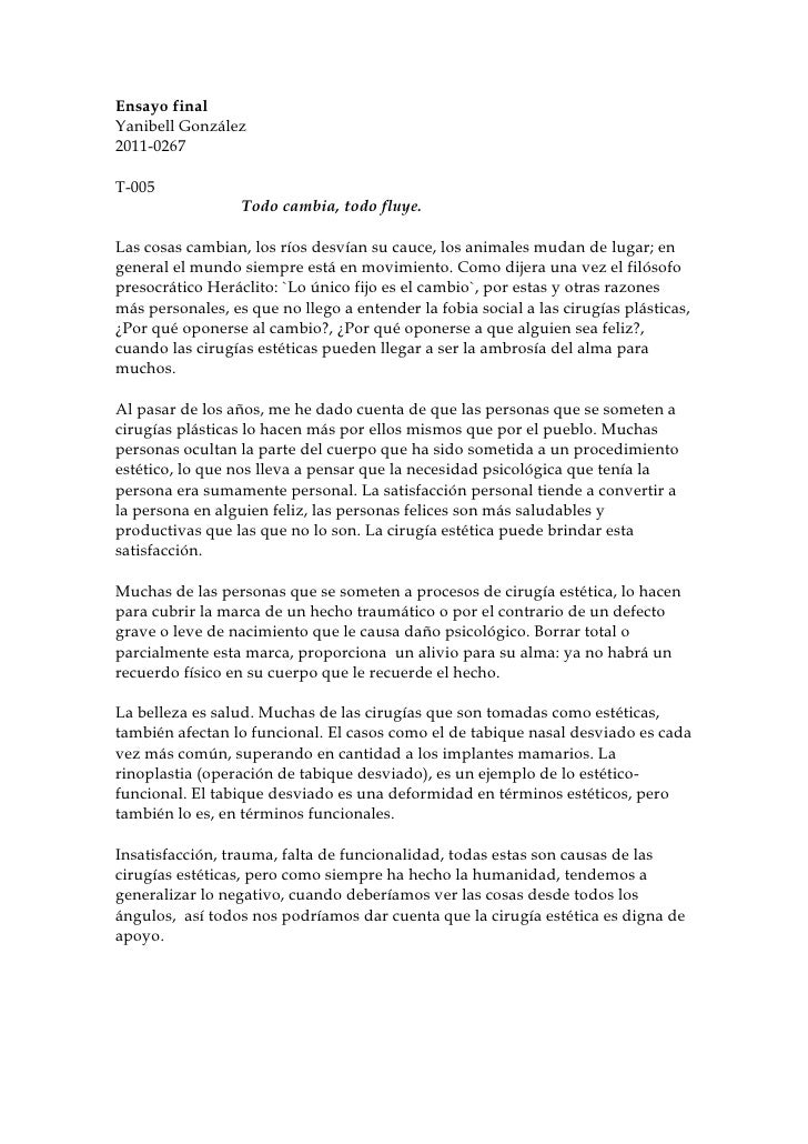 Ejemplo De Como Realizar Un Ensayo Ejemplo Sencillo Porn Sex Picture