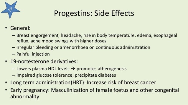 Estrogen And Progestins