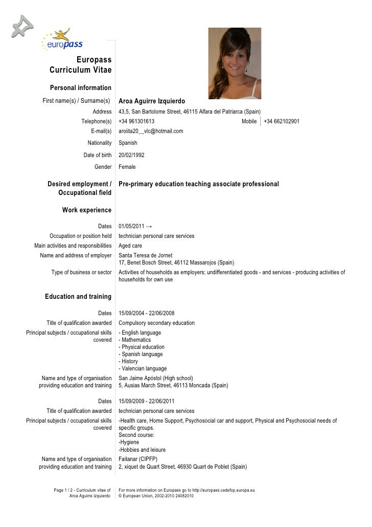 Curriculum Vitae Curriculum Vitae Sample Languages Curriculum Vitae Curriculum Vitae Sample Languages