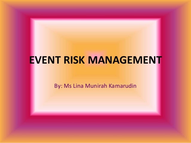 Event Risk Management event-risk-management