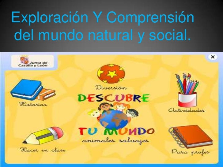 Exploración Y Comprensión Del Mundo Natural Y Social