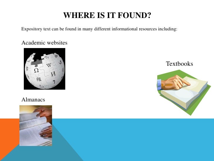 Expository Text Features