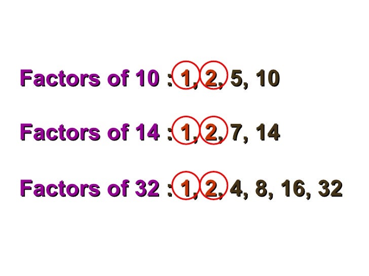 Factor Multiples factor-multiples