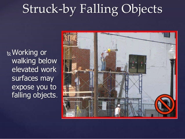 Falling flying object safety