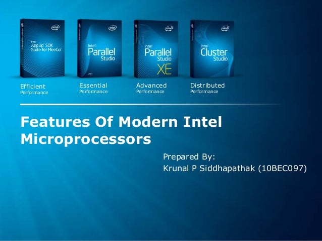 Intel Microprocessors