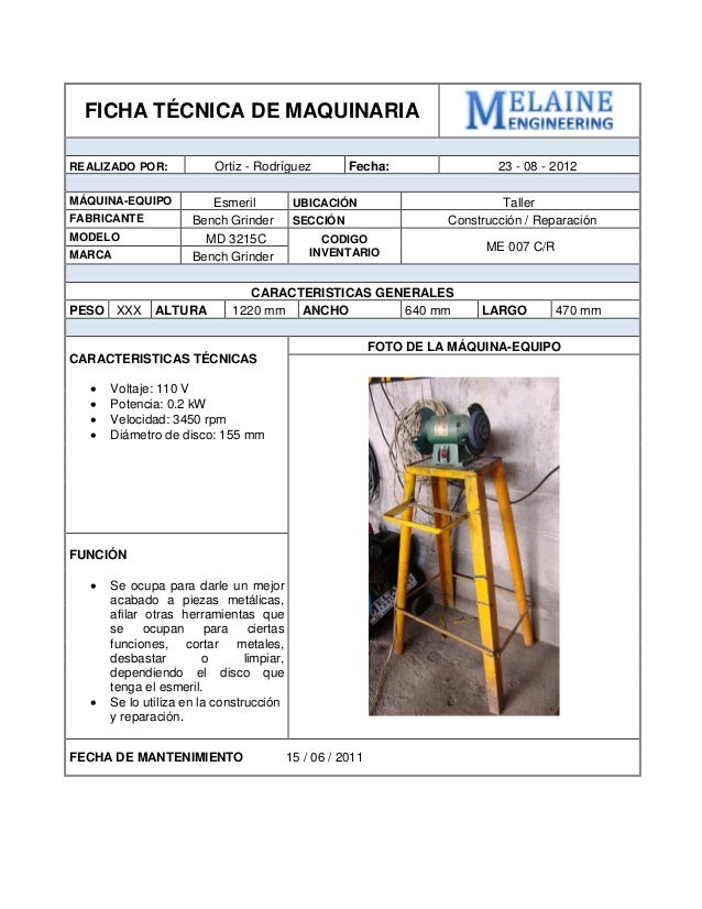 Ficha tecnica-de-maquinaria