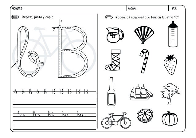 Dibujos con la silaba b - Imagui