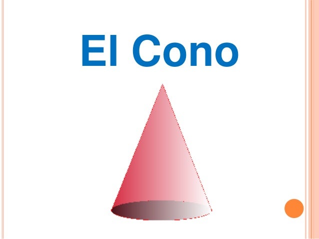 Fotos de conos de figuras geométricas - Imagui