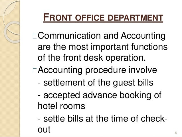INTRODUCTION TO FRONT OFFICE introduction-to-front-office