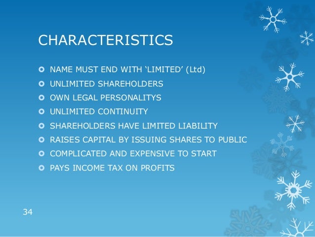 Unlimited Government Characteristics