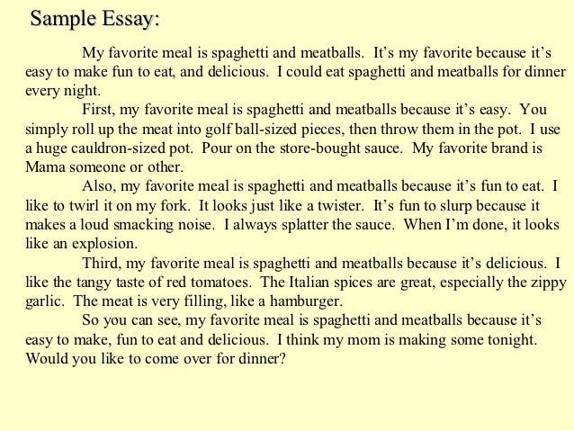Essay Writing Favorite Food Silkstudio au