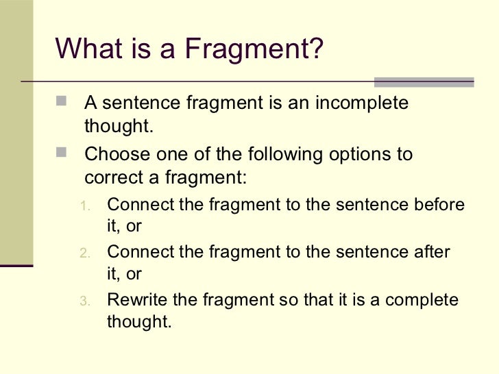 Fragment Sentence Examples World Of Example Fragment Sentence Examples World Of Example