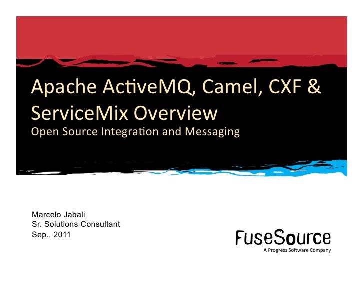 Apache Activemq Camel Cxf And Servicemix Overview