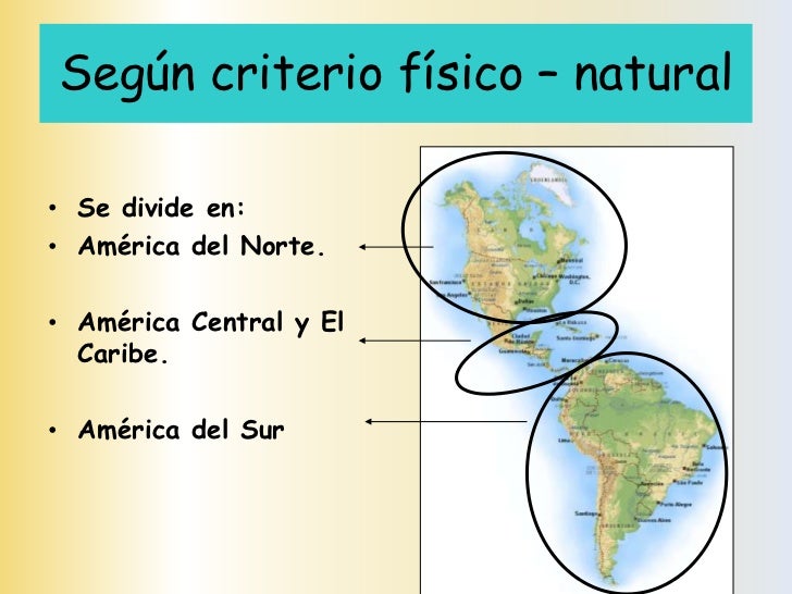 Geografía de américa, 5to básico