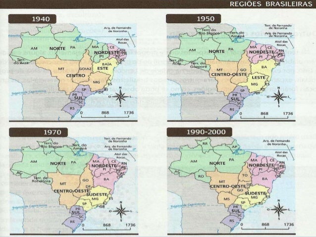 Geografia=> Regionalização do Brasil: O IBGE e as regionalizações ofi… Geografia=> Regionalização do Brasil: O IBGE e as regionalizações ofi…