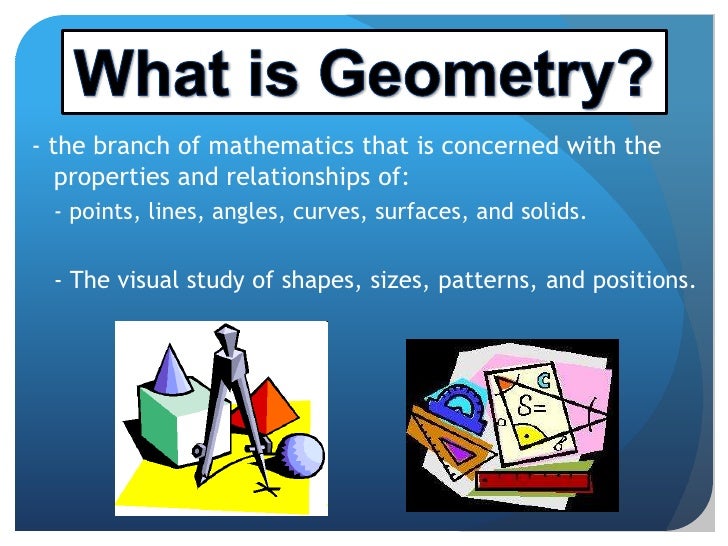 Geometry Presentation Geometry Presentation
