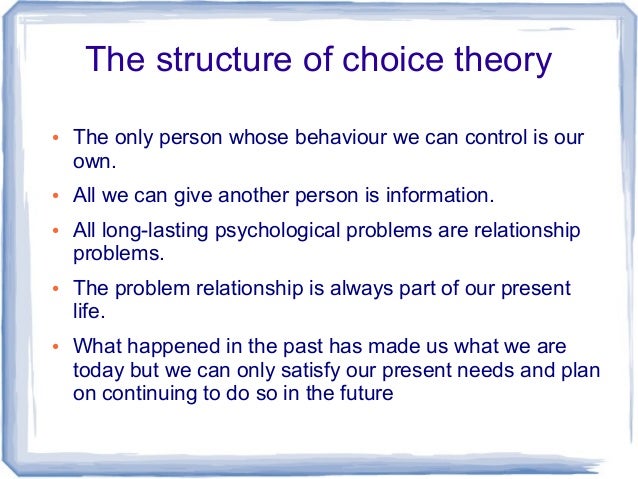 Glasser Presentation 2 William Glasser Reality Therapy And Choice The…