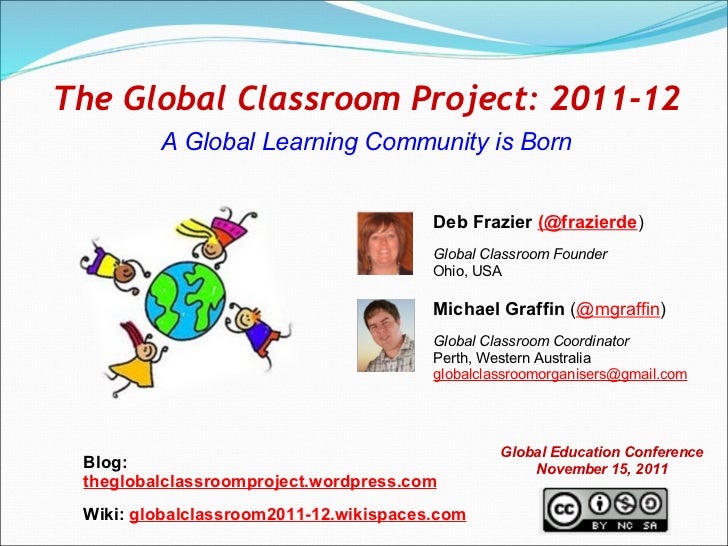 The Global Classroom Project 2011 12 Globaled11