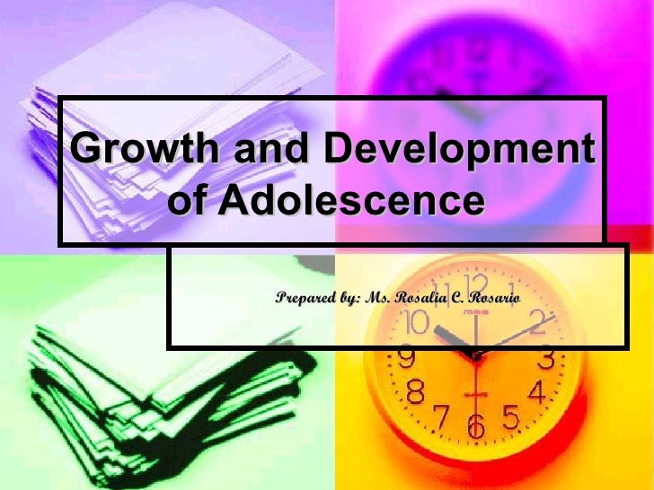 Growth And Development Of Adolescence Lesson2