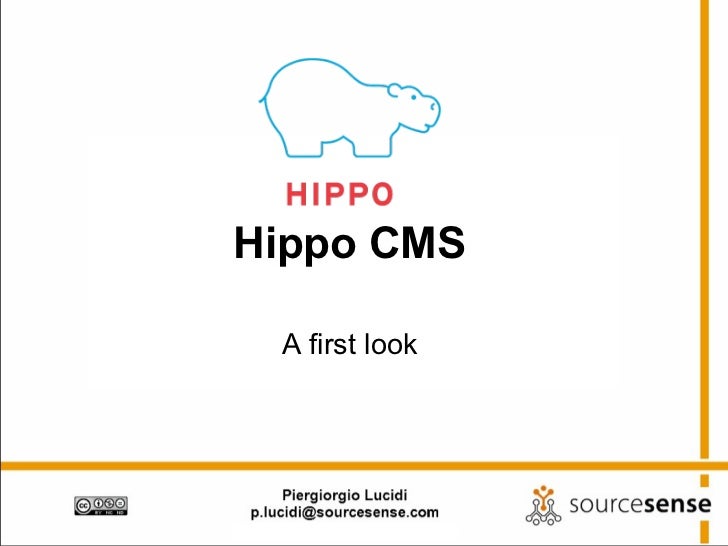 Hippo Cms A First Look