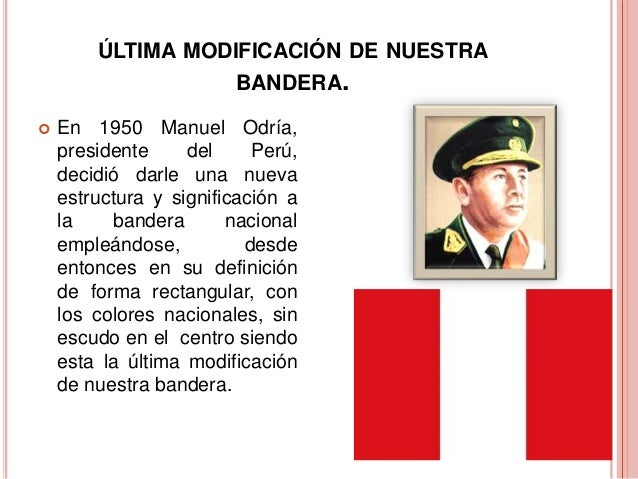 Historia De La Bandera Peruana