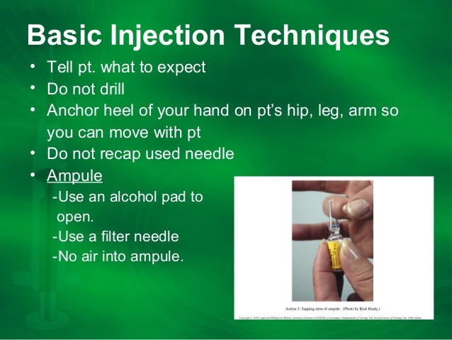 Injection Presentation