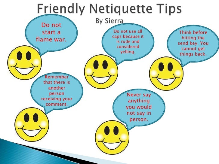 Netiquette Digital Citizenship 2016 Netiquette Digital Citizenship 2016