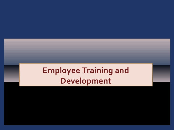 Introduction To Employee Training And Development Ppt 1 2